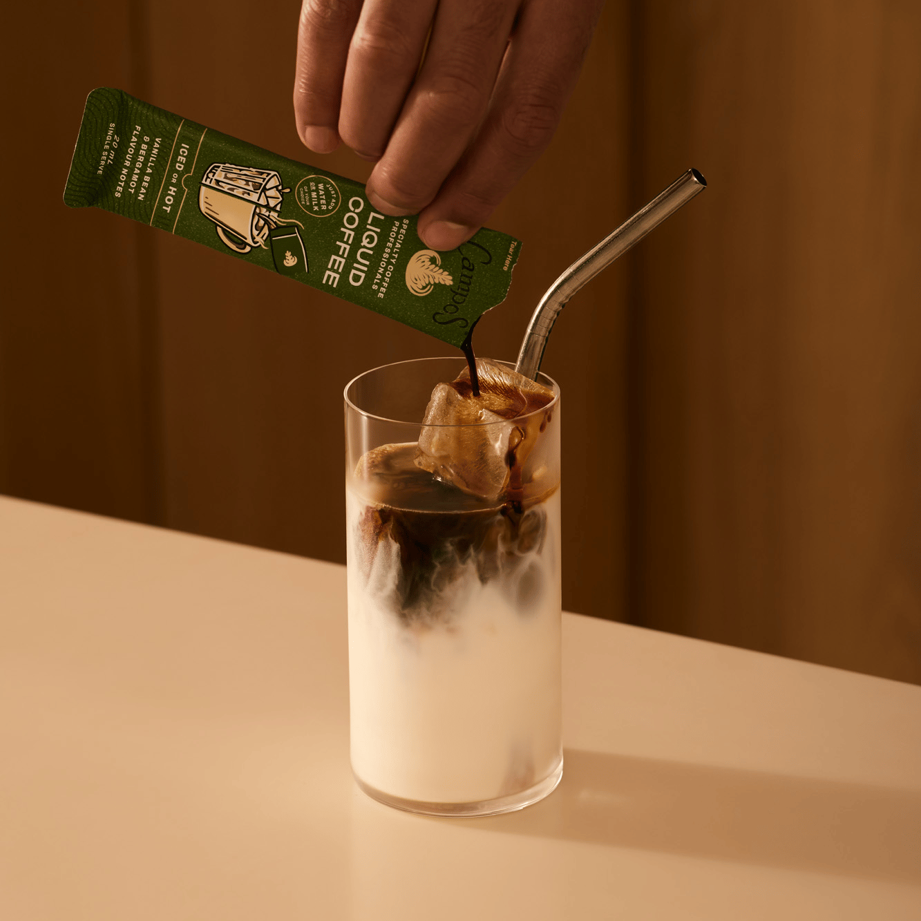 Liquid Coffee Single Serve Sachets | Campos Coffee