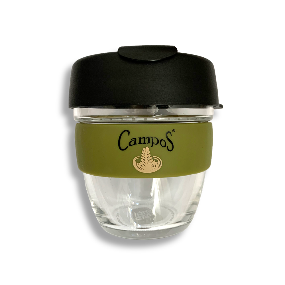 Campos KeepCup Glass 8oz | Campos Coffee